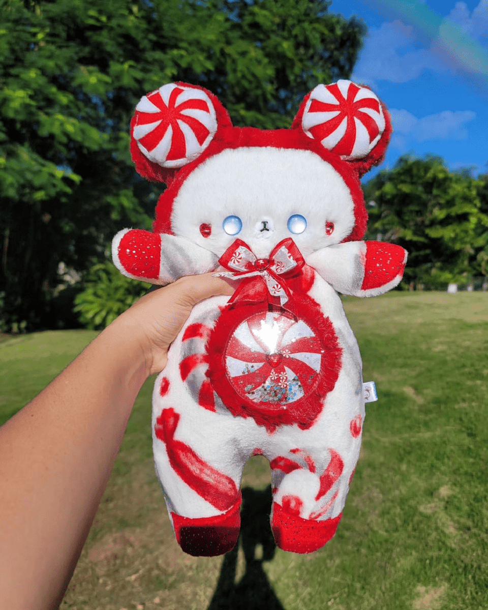 Jumbo Peppermint Candy Bear – Eimy Lala Shop